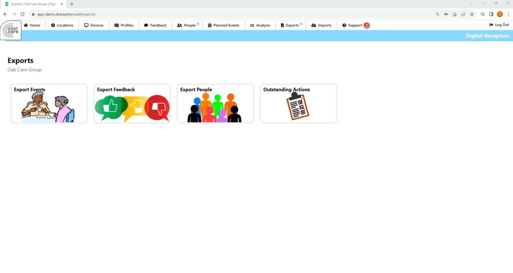 Connected Reception - Coolcare